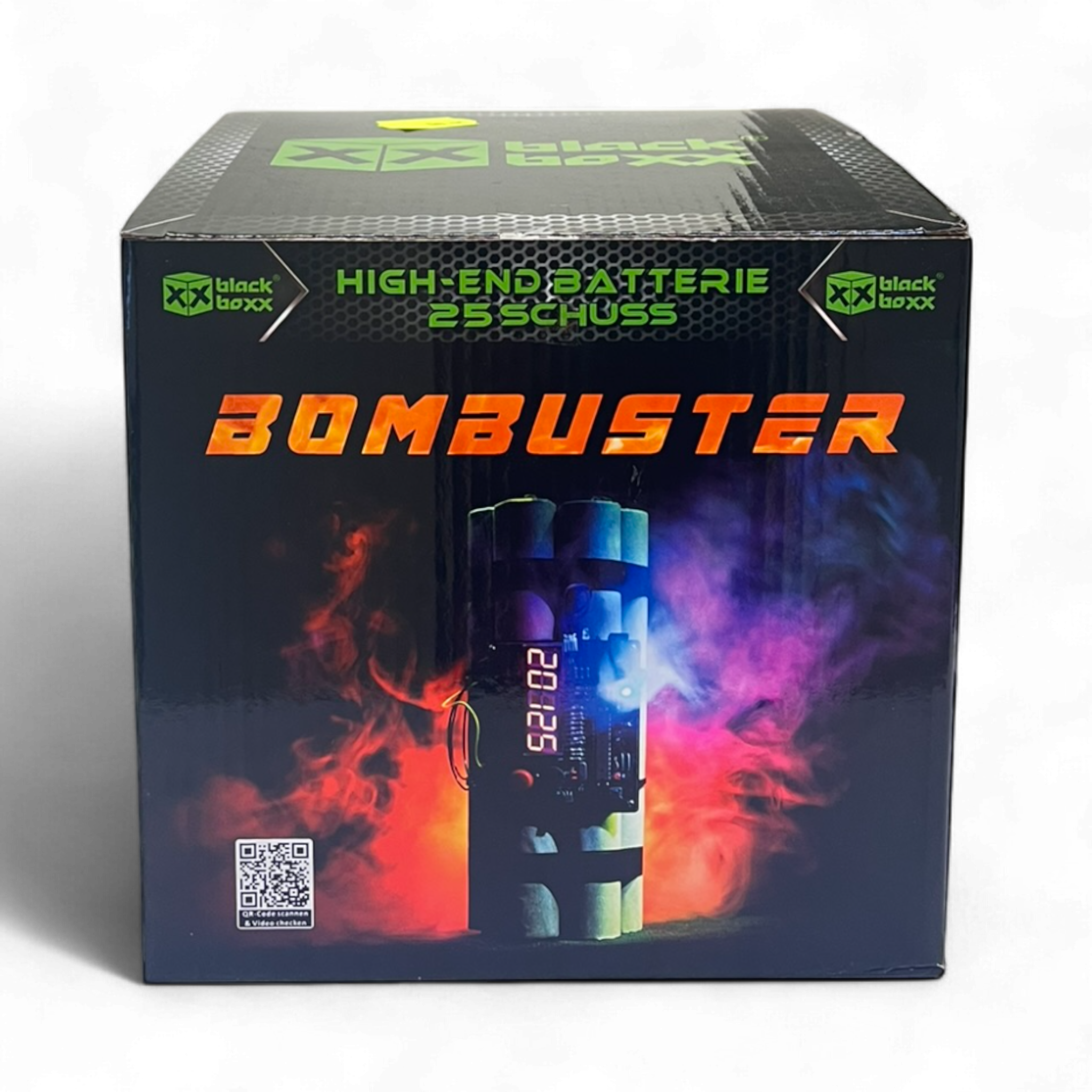 Bombuster Feuerwerksbatterie F3 | 25 Schuss Blackboxx ab 18 Jahren