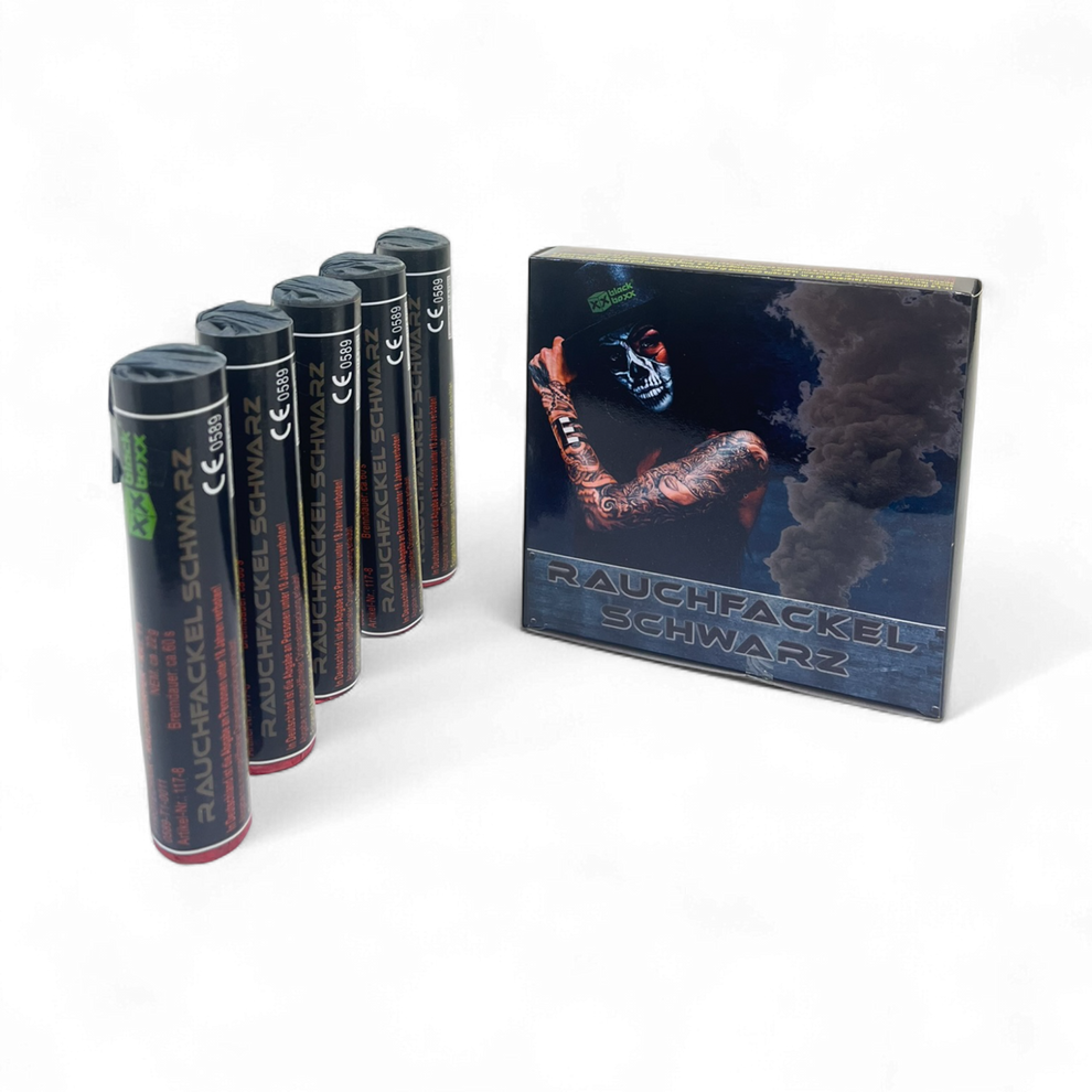 Smoke flare black – Fireworks & Pyrotechnics AG