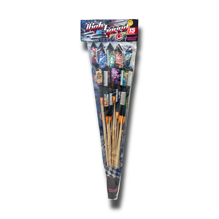 High Speed Raketen-Set | Feuerwerk & Pyrotechnik