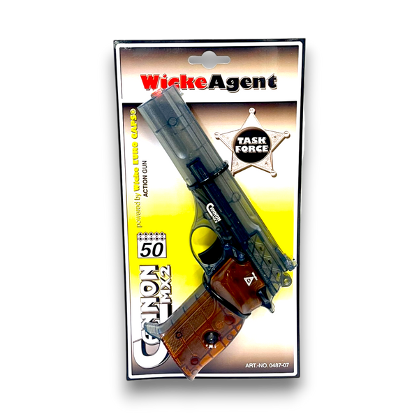 Cannon MX2 – Sohni Wicke toy gun 235 mm | 50-round agent look